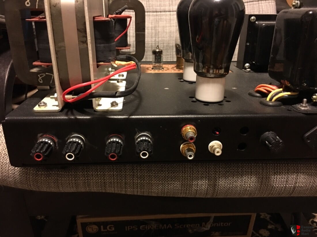 ANK kit 10 300B SET amp upgraded with silver wires and WBT posts Photo ...