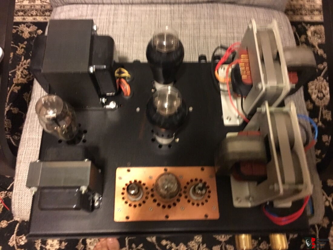 ANK kit 10 300B SET amp upgraded with silver wires and WBT posts Photo ...