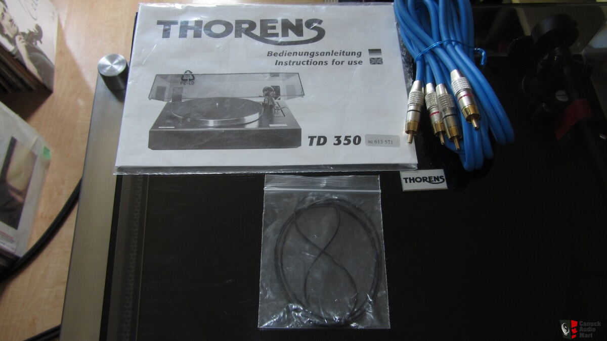Thorens TD-350 turntable with TP250 tonearm, NEW Photo #1914245 ...