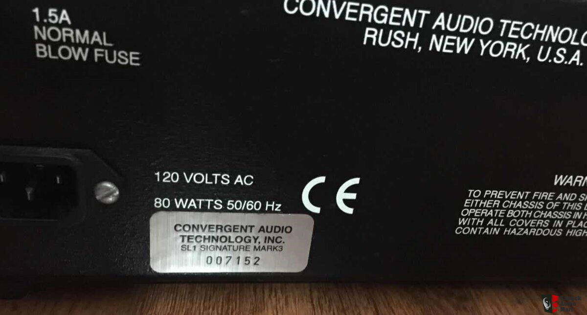 Convergent Audio Technology (CAT) SL1 Signature MK III Tube ...