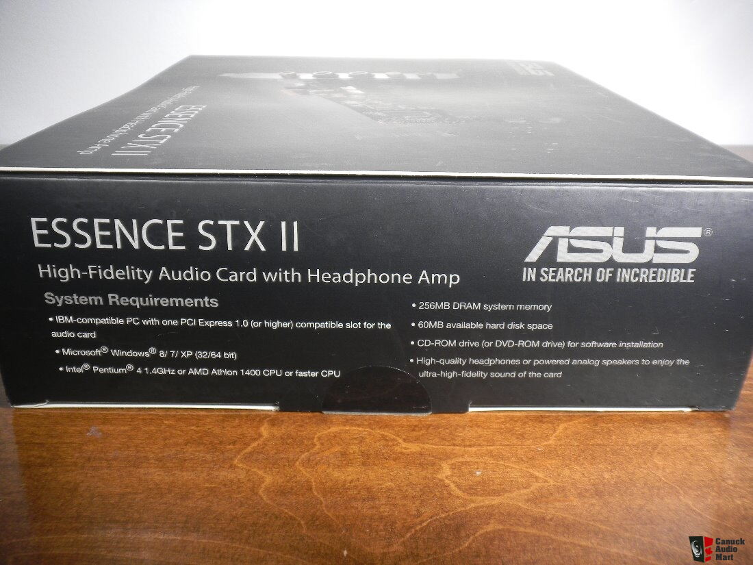 ASUS Essence STX II - audiophile sound card Photo #1916416 - Canuck ...