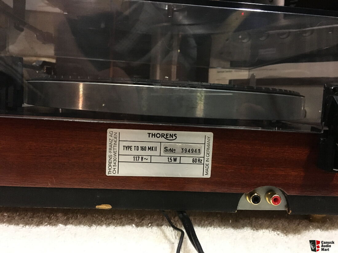 THORENS TD-160 mkII / Isotrack TP-16 mkIII arm ON HOLD Photo #1917481 ...