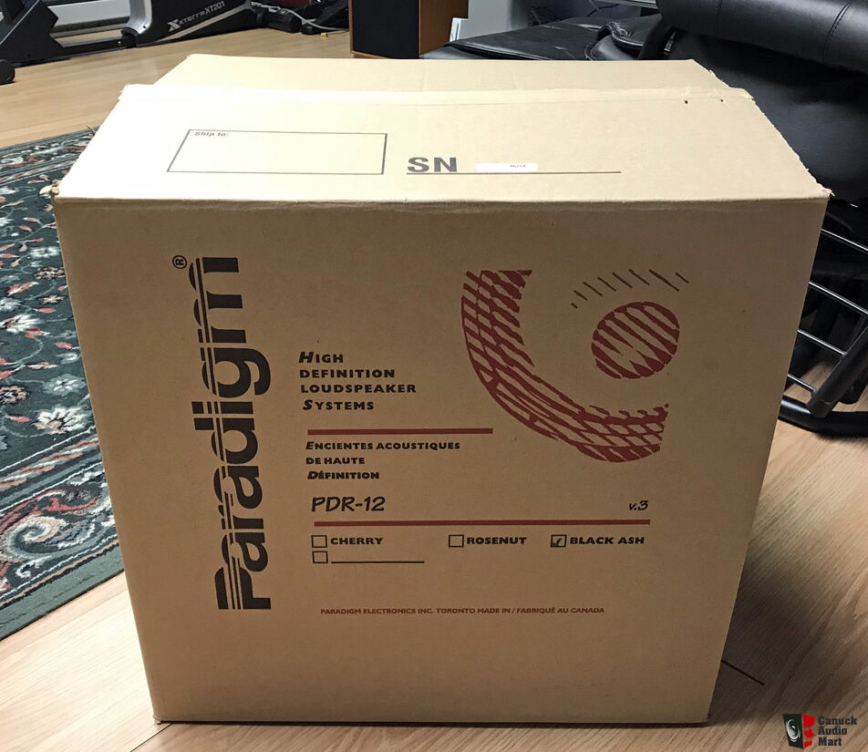 Paradigm PDR-12 v3 Subwoofer in excellent condition Photo #1917798 ...