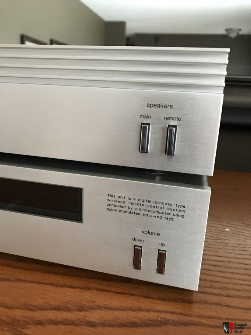 1980 Technics SE-A808 2x Power Amplifier 40 Watts per channel pre-amp ...