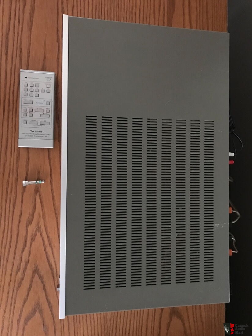 1980 Technics SE-A808 2x Power Amplifier 40 Watts per channel pre-amp ...