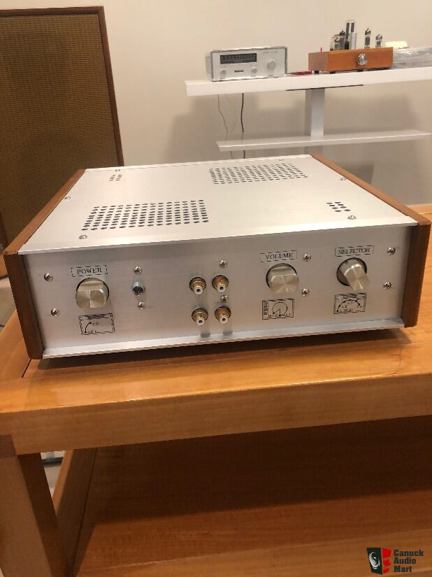 Japan tube preamplifier MM very high quality, Tango transformers copper ...