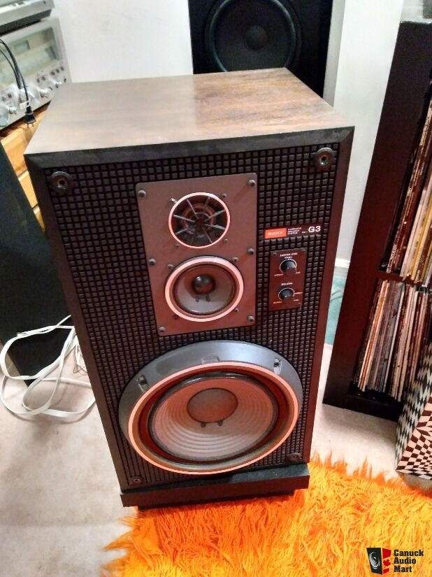 Sony SS-G3 Floor standing speaker and stands Photo #1929117 - Canuck ...