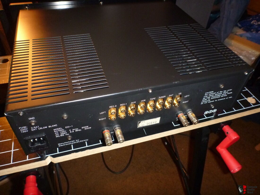 Electrocompaniet ECI 1 integrated amp Photo #1930863 - UK Audio Mart