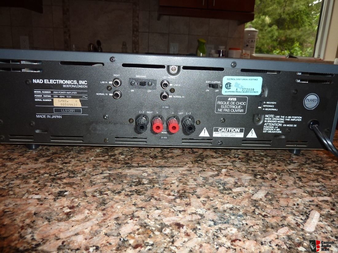 NAD 2600 Amp & NAD 1300 Preamp & NAD 4225 Tuner Package Deal Pickup ...
