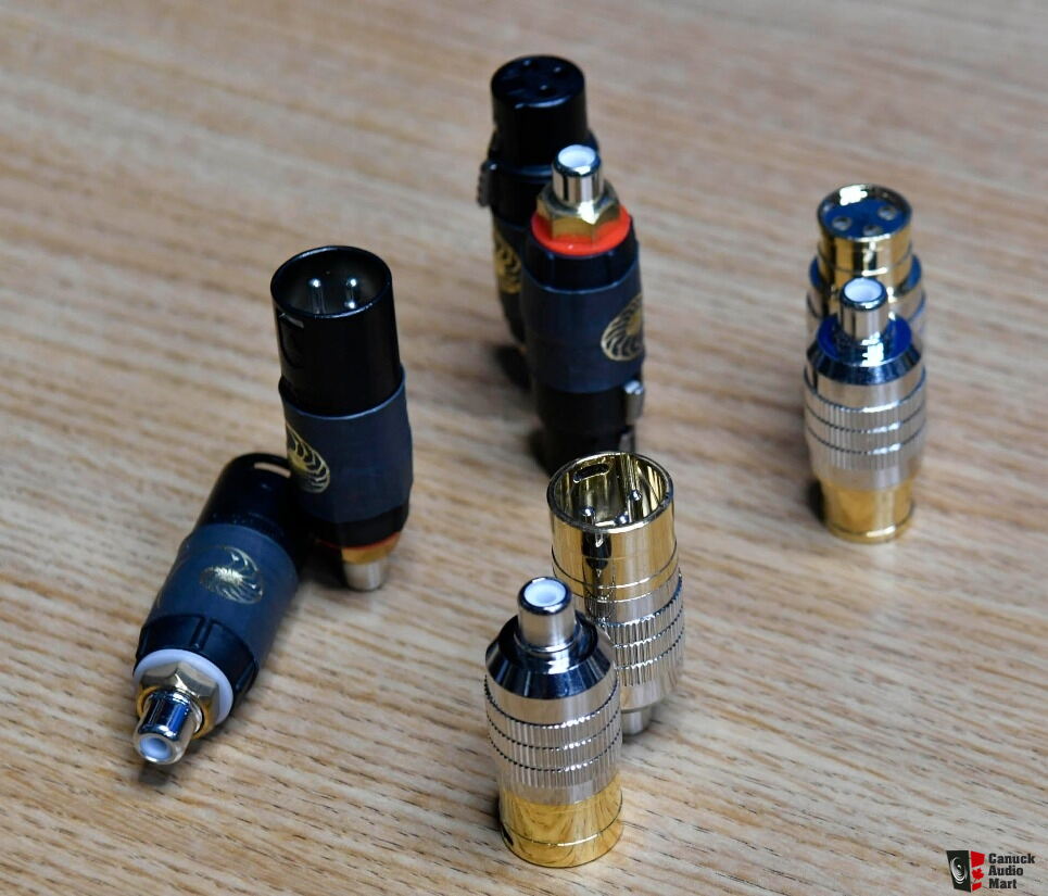 Clear XLR Adapters **NEW Photo #1931435 - Canuck Audio Mart