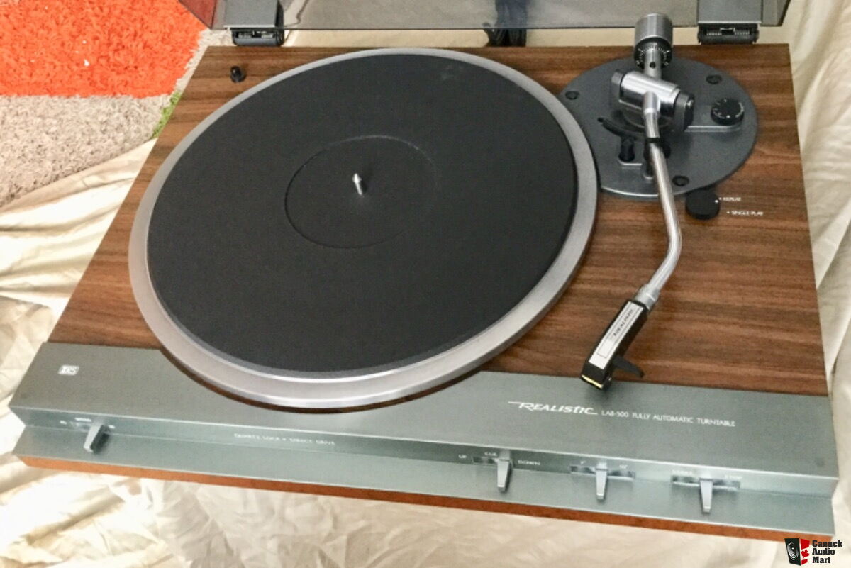 Top of the line Realistic Lab-500 turntable Photo #1931696 - Canuck ...