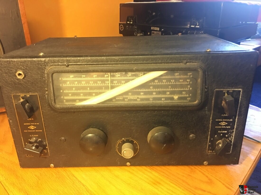 Vintage National Company NC-44 Ham Radio from the 40's Photo #1934188 ...