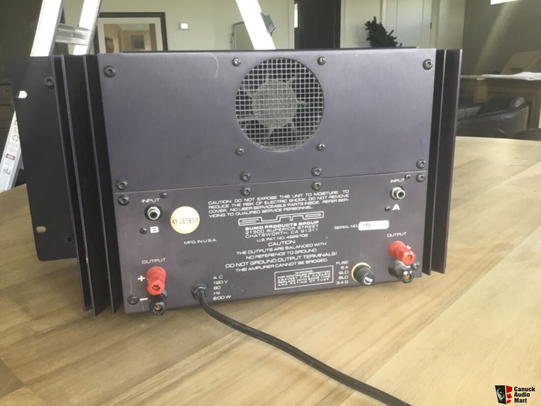 SUMO NINE CLASS A POWER Amplifier Photo #1937932 - UK Audio Mart