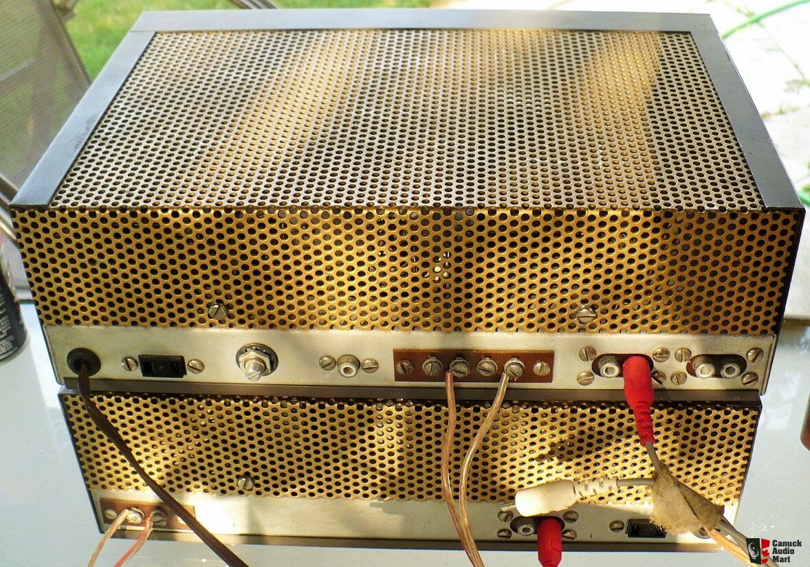 Eico HF-12 EL84 Integrated Tube Amplifier & Eico HFT-90 FM Tuner Photo ...