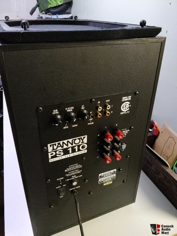 Tannoy PS110 Subwoofer Photo #1940895 - US Audio Mart