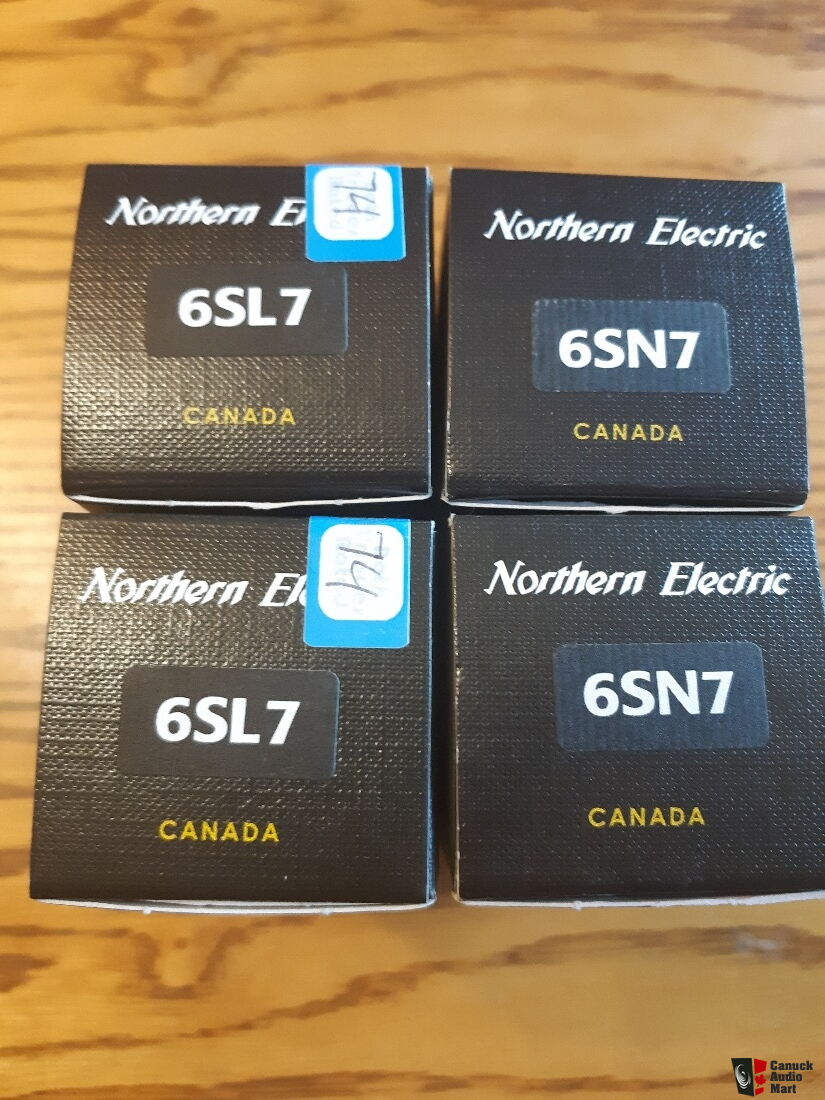Northern Electric 6SL7 and 6SN7 tubes For Sale - Canuck Audio Mart