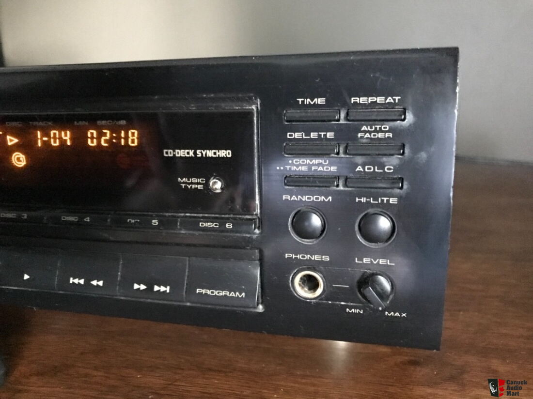 1994 Pioneer PD-M602 6 CD Magazine style Changer Player Japanese build ...