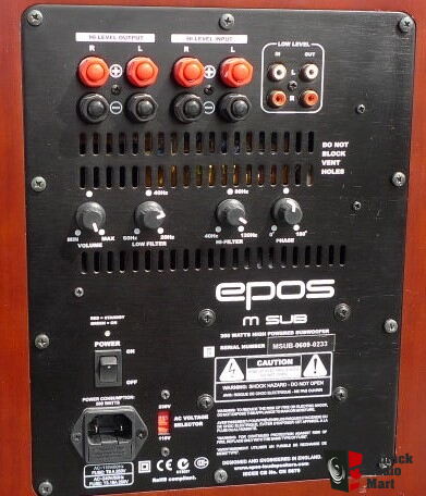 Epos M8, M5, ELS3, M sub 7.1 speaker system Photo #1949976 - US Audio Mart