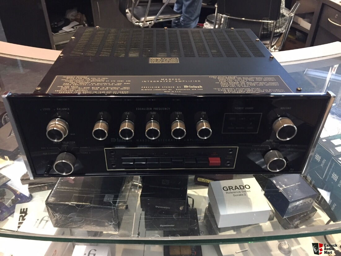McIntosh MA6200 integrated amplifier ( vintage audio ) new pricing ...