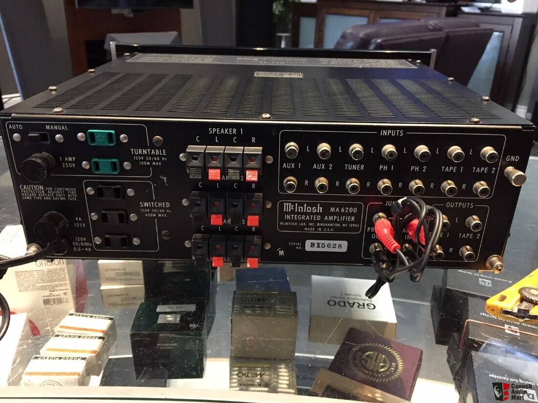 McIntosh MA6200 integrated amplifier ( vintage audio ) new pricing ...