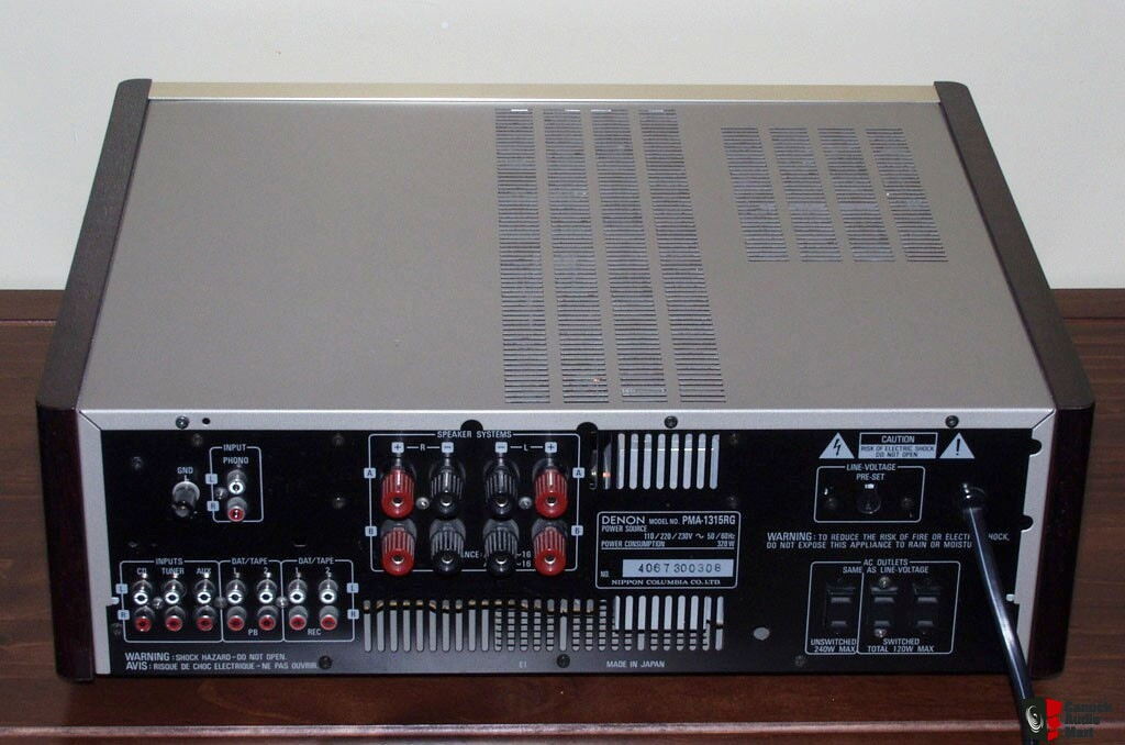 DENON PMA-1315RG INTEGRATED AMPLIFIER Photo #195348 - Canuck Audio Mart