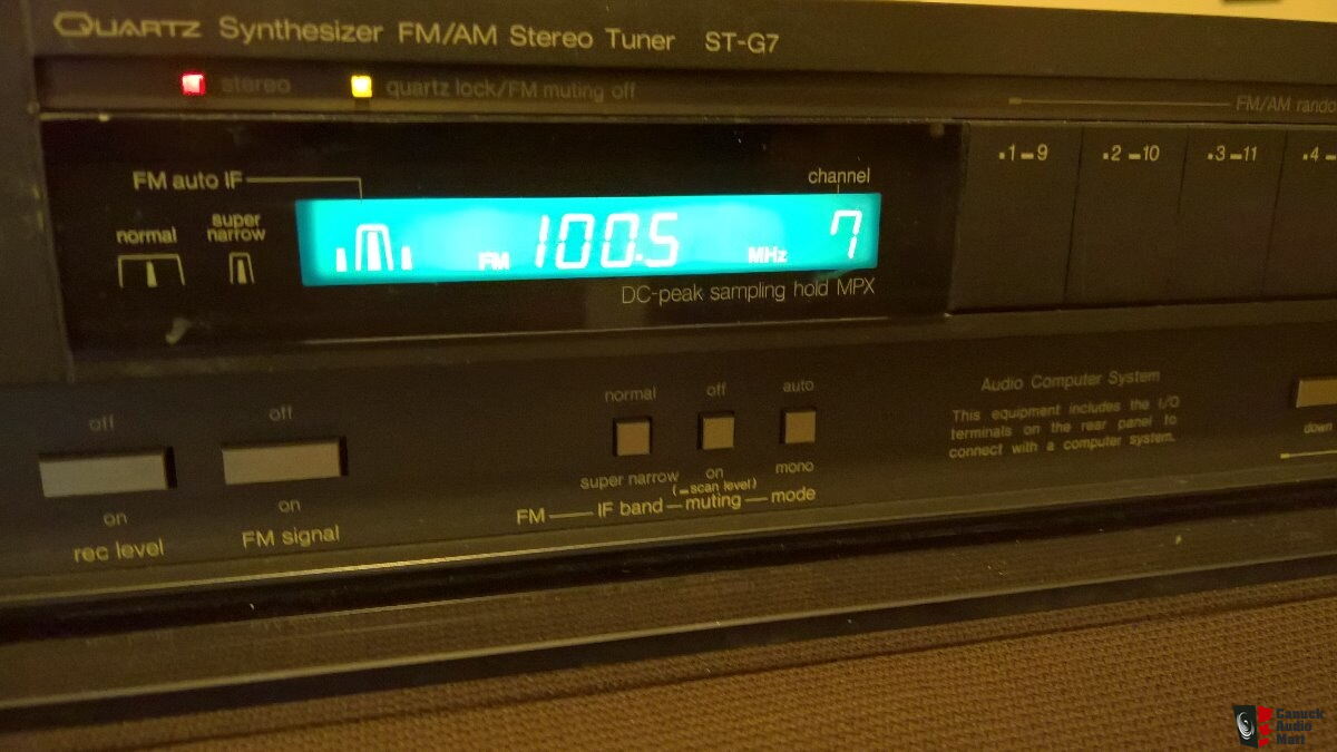 Technics ST-G7 AM/FM TUNER Photo #1958085 - UK Audio Mart