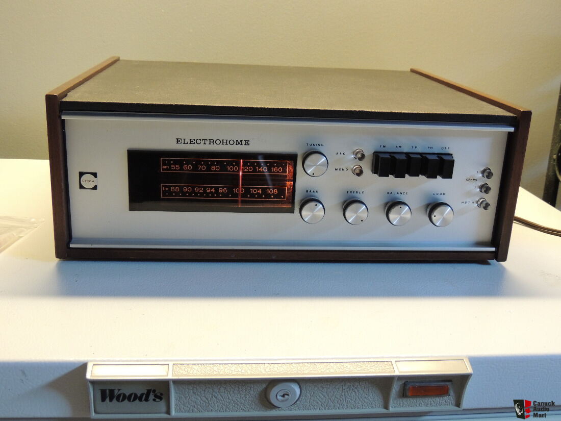 Vintage 60's Electrohome Circa Stereo Receiver- NOSTALGIA GALORE ! 52 ...