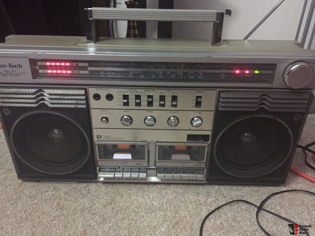 Super Rare Large KEN-TECH Ghetto Blaster Photo #1961448 - Canuck Audio Mart