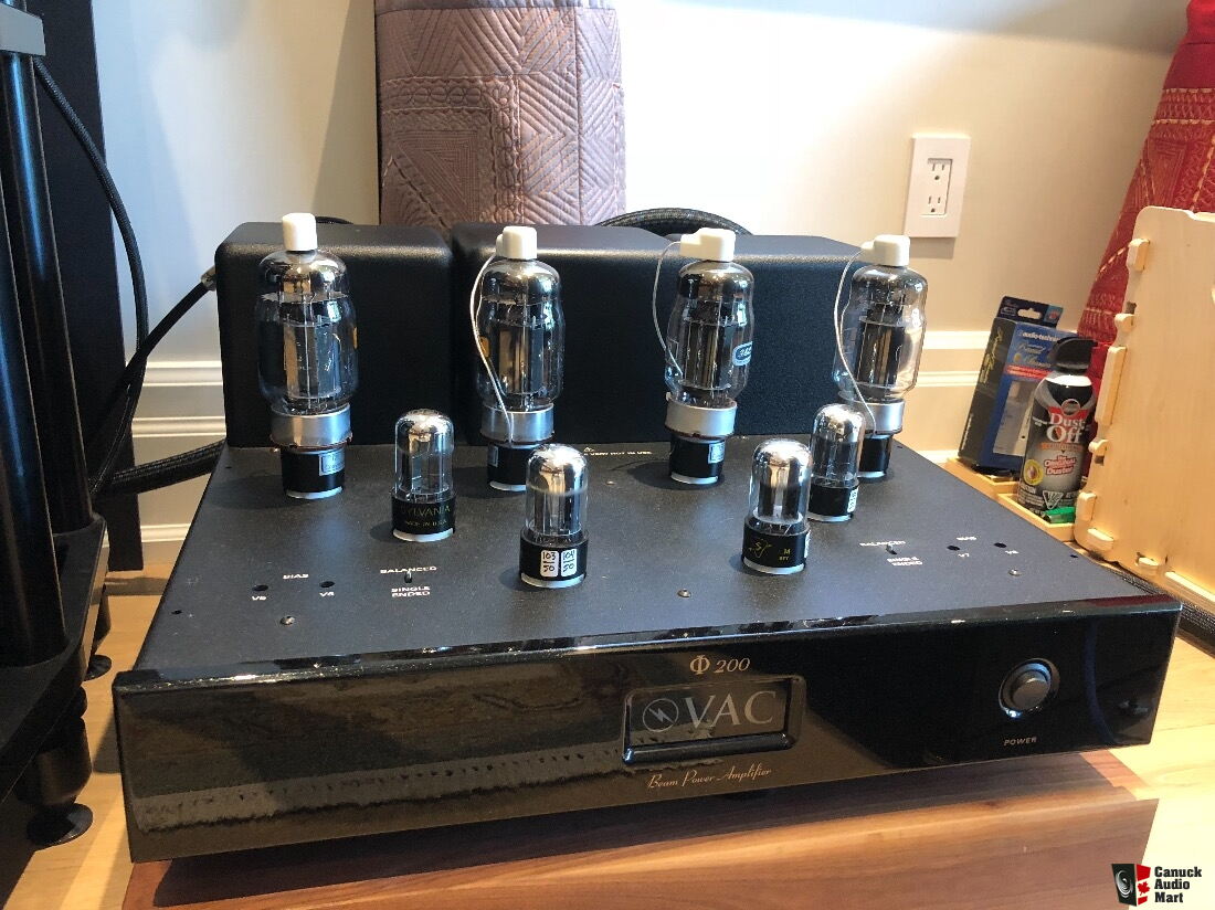 VAC Phi 200 Mono/Stereo Amps - Black ******(SALE PENDING) For Sale ...