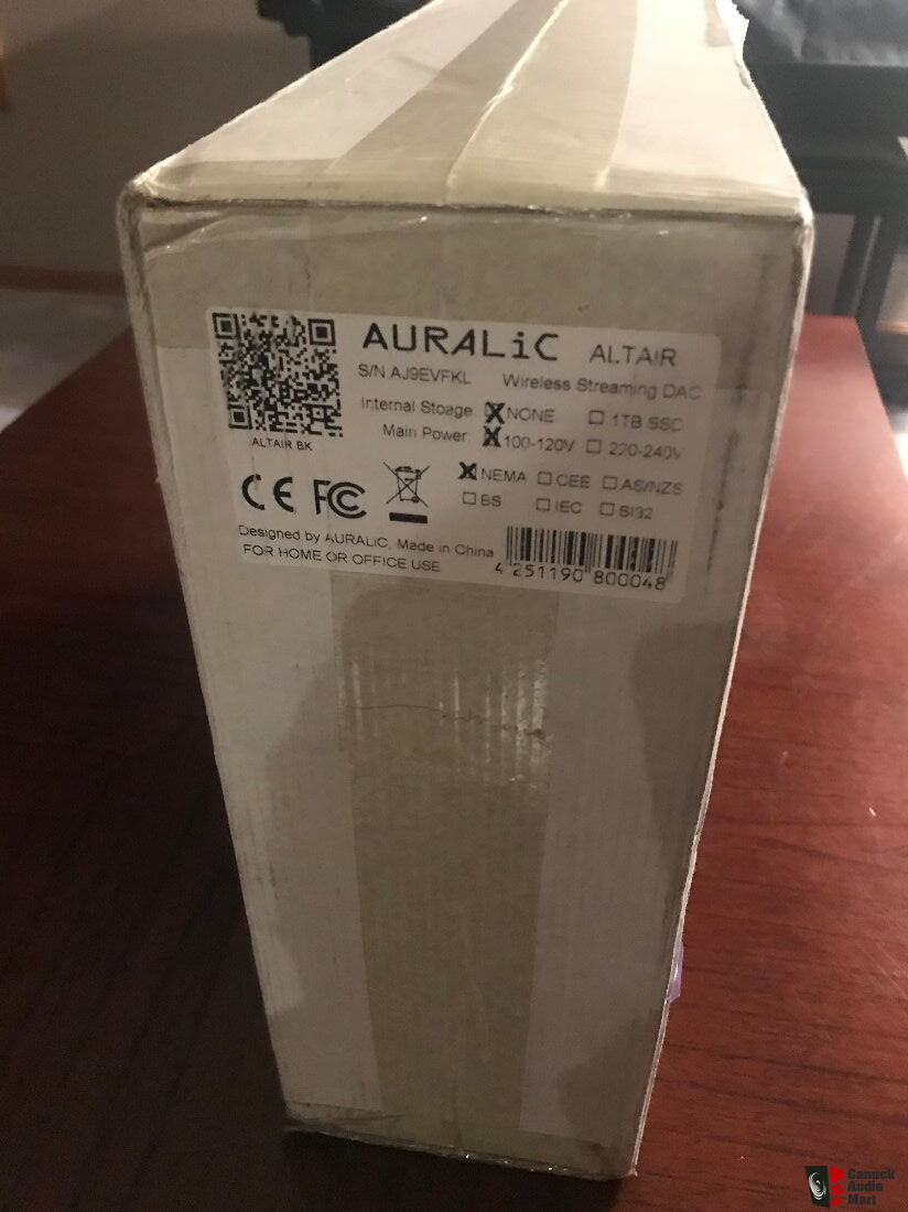 Auralic ALTAIR Wireless Streaming DAC / Silver Finish - NEW/UNOPEN ...