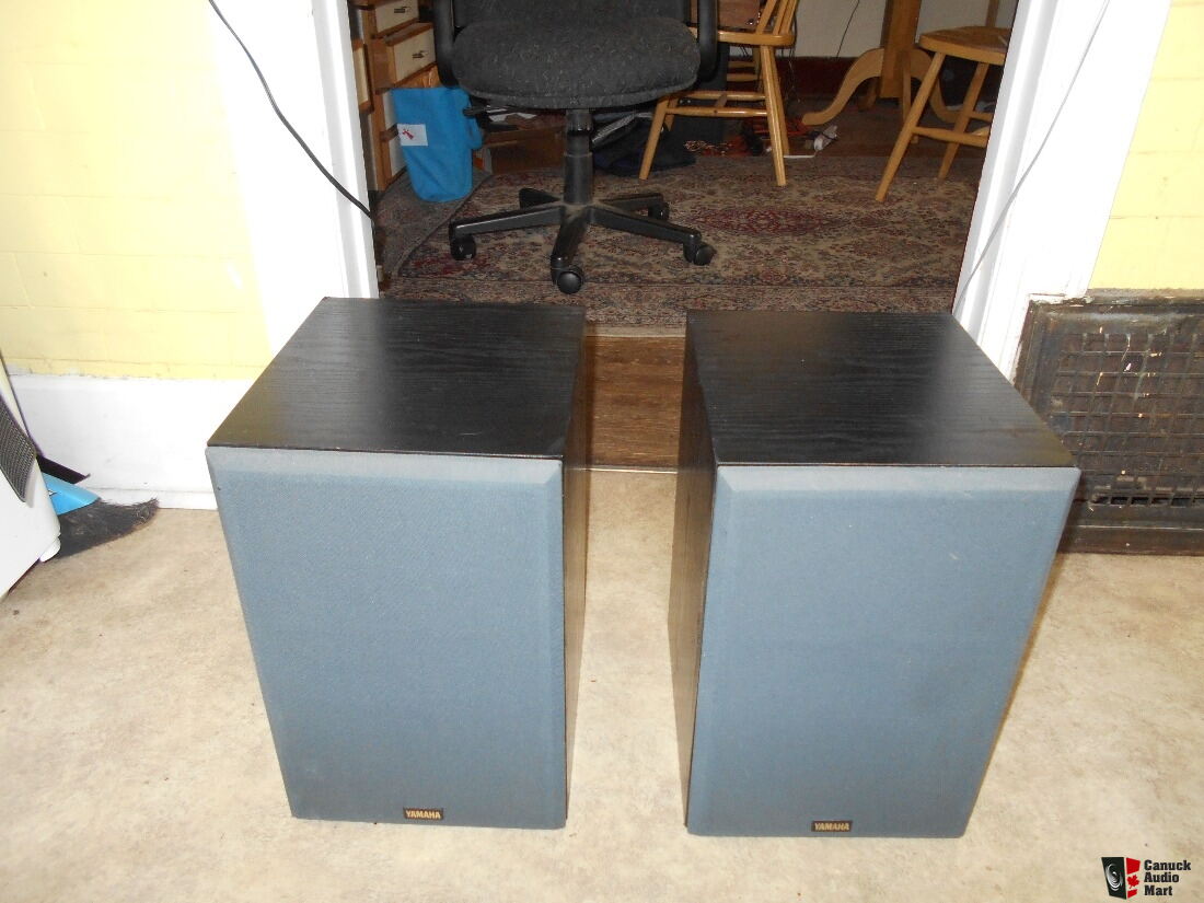 Yamaha 3 Way Studio Monitor Bookshelf speakers AWESOME Sound! Photo ...