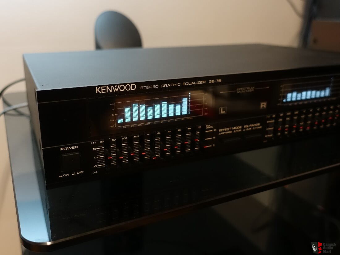 Kenwood GE-76 Graphic Equalizer with Dual Spectrm Analyzer Photo ...