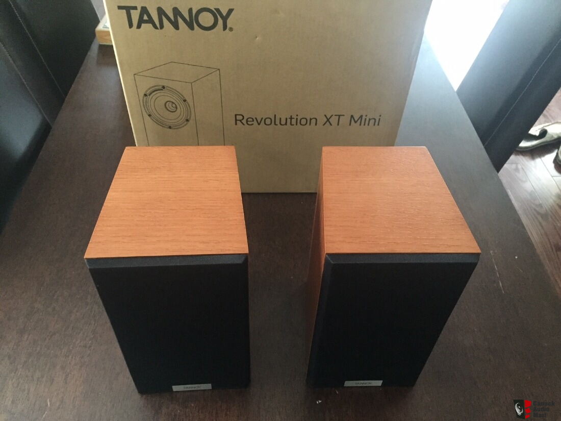 Tannoy Revolution XT Mini Pair in Medium Oak Photo #1967793 - UK Audio Mart