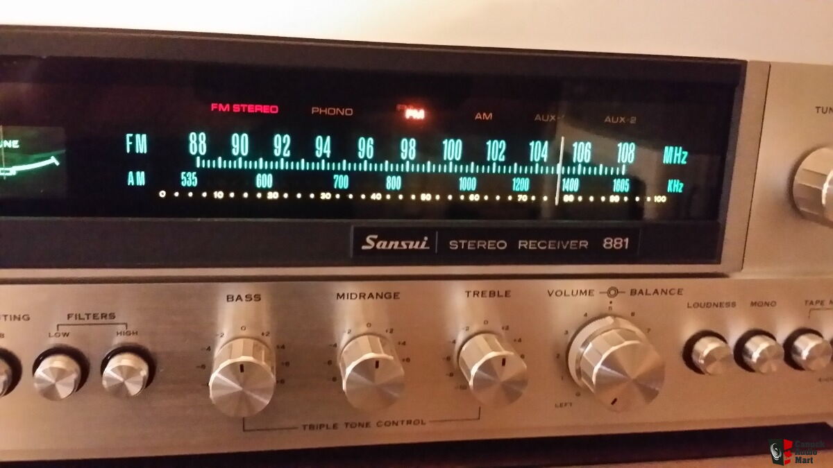 Sansui 881 Receiver Photo #1968611 - Canuck Audio Mart