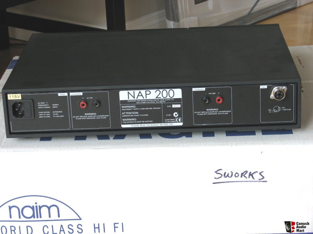 Naim NAP200 Power Amp Photo #197074 - US Audio Mart