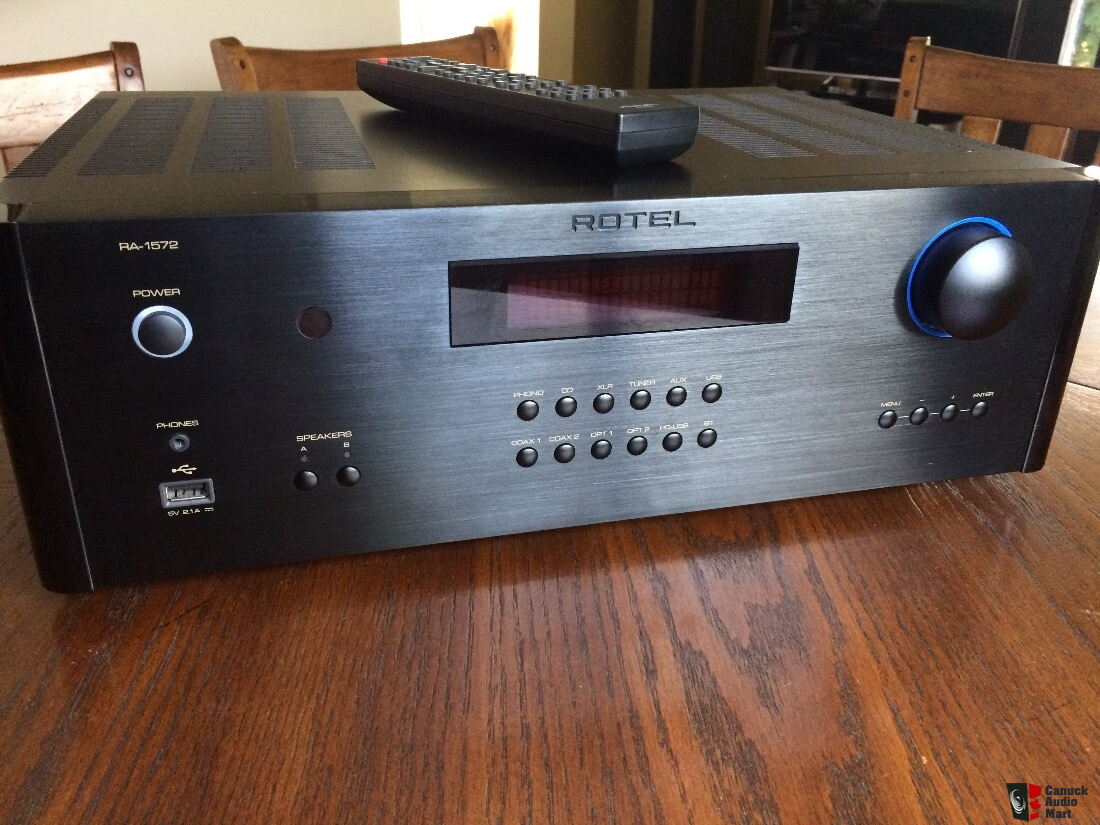 Rotel RA-1572 Intrgrated Bluetooth Amplifier Photo #1972605 - Canuck ...