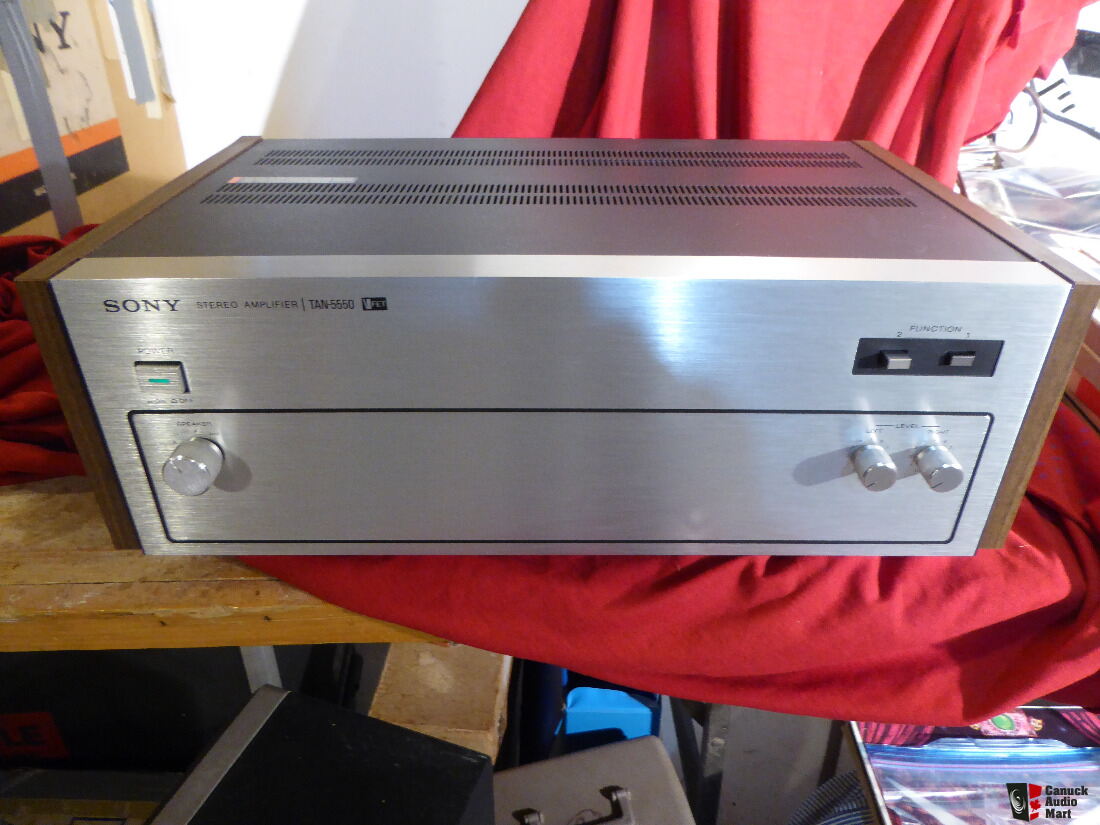 Power Amp Sony TAN 5550 X2 Mint Condition in box Photo #1974101 - UK ...