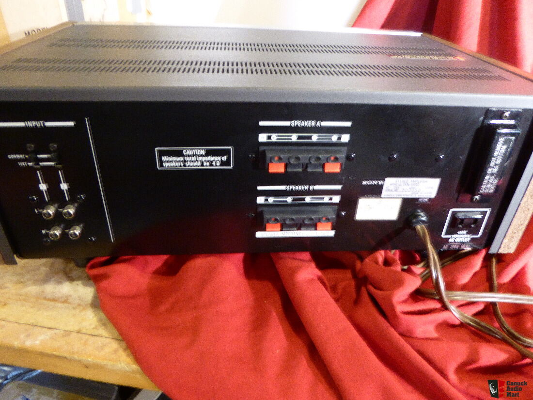 Power Amp Sony TAN 5550 X2 Mint Condition in box Photo #1974101 - UK ...