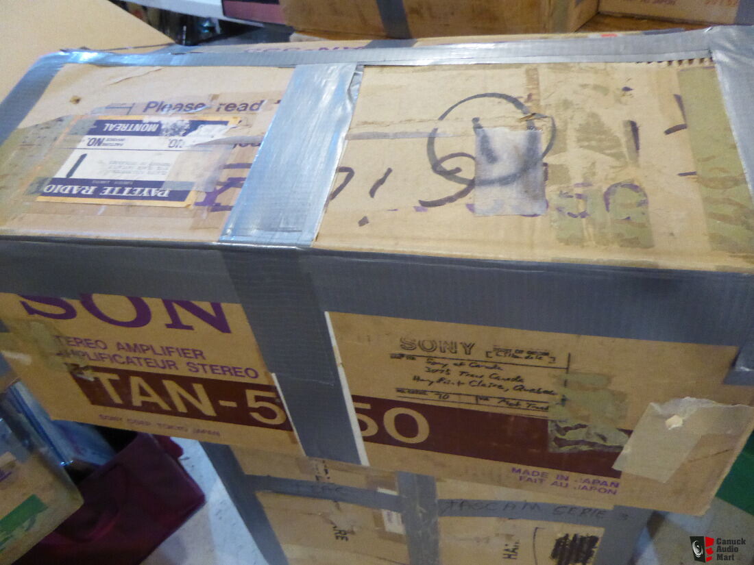 Power Amp Sony TAN 5550 X2 Mint Condition in box Photo #1974101 - UK ...