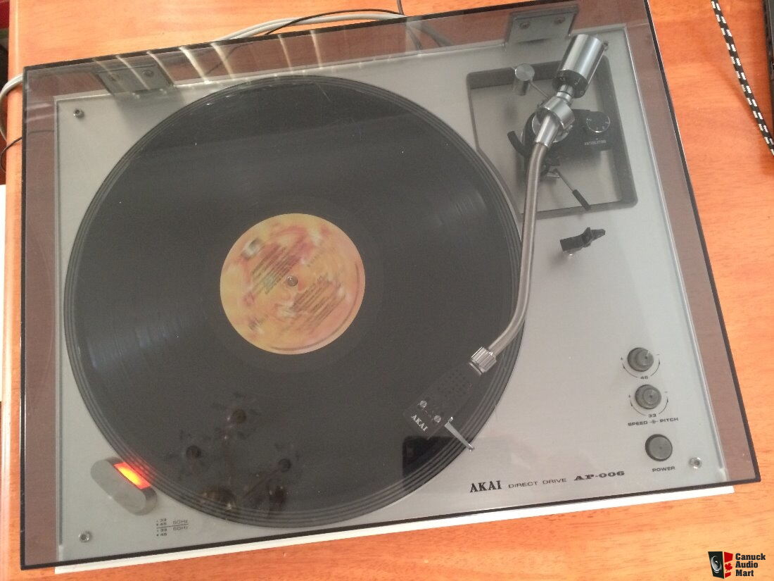 AKAI AP-006 HiFi 2-Speed Direct-Drive Turntable Photo #1976931 - US ...