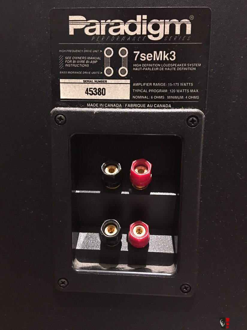 Paradigm 7SE mkIII floor standing speakers Photo #1977673 - UK Audio Mart