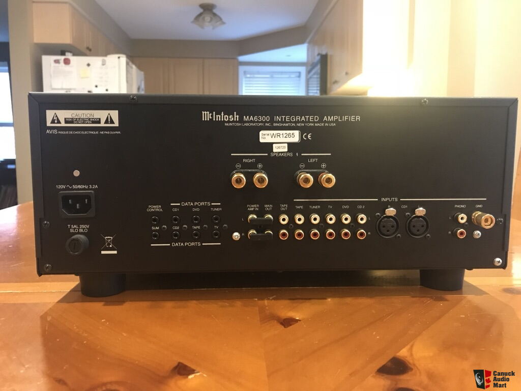 Mcintosh Integrated Amplifier MA6300 Photo #1978524 - US Audio Mart