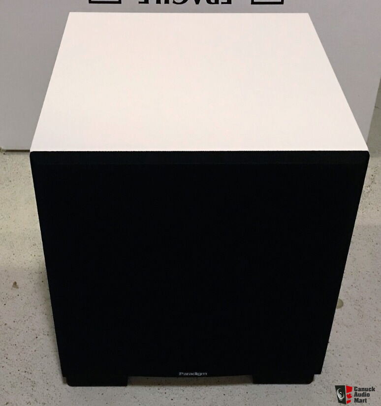 Paradigm Monitor SUB 12 in white Photo #1979090 - Canuck Audio Mart