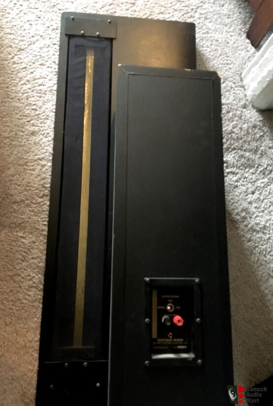 Apogee Acoustics Centaur Minor Ribbon Tower Speakers Photo #1979464 ...