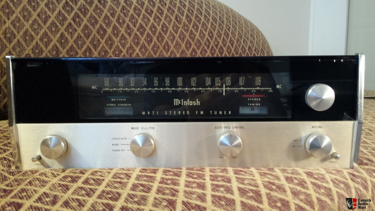 McINTOSH MR71 FM Stereo Tuner (TUBE) Photo #1980005 - US Audio Mart