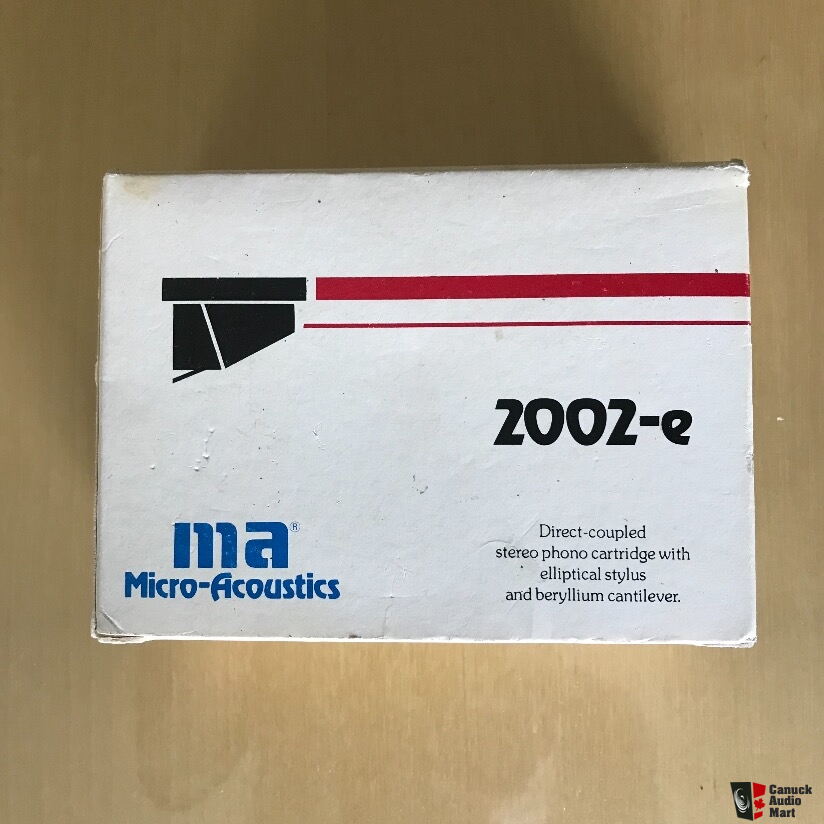 Micro Acoustics 2002e For Sale - Canuck Audio Mart