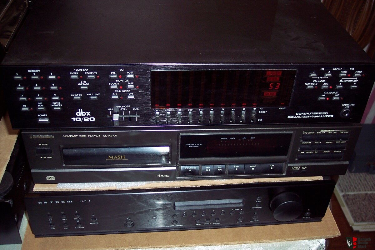 DBX Equalizer 10/20 Computerized Equalizer / Analyzer with original ...