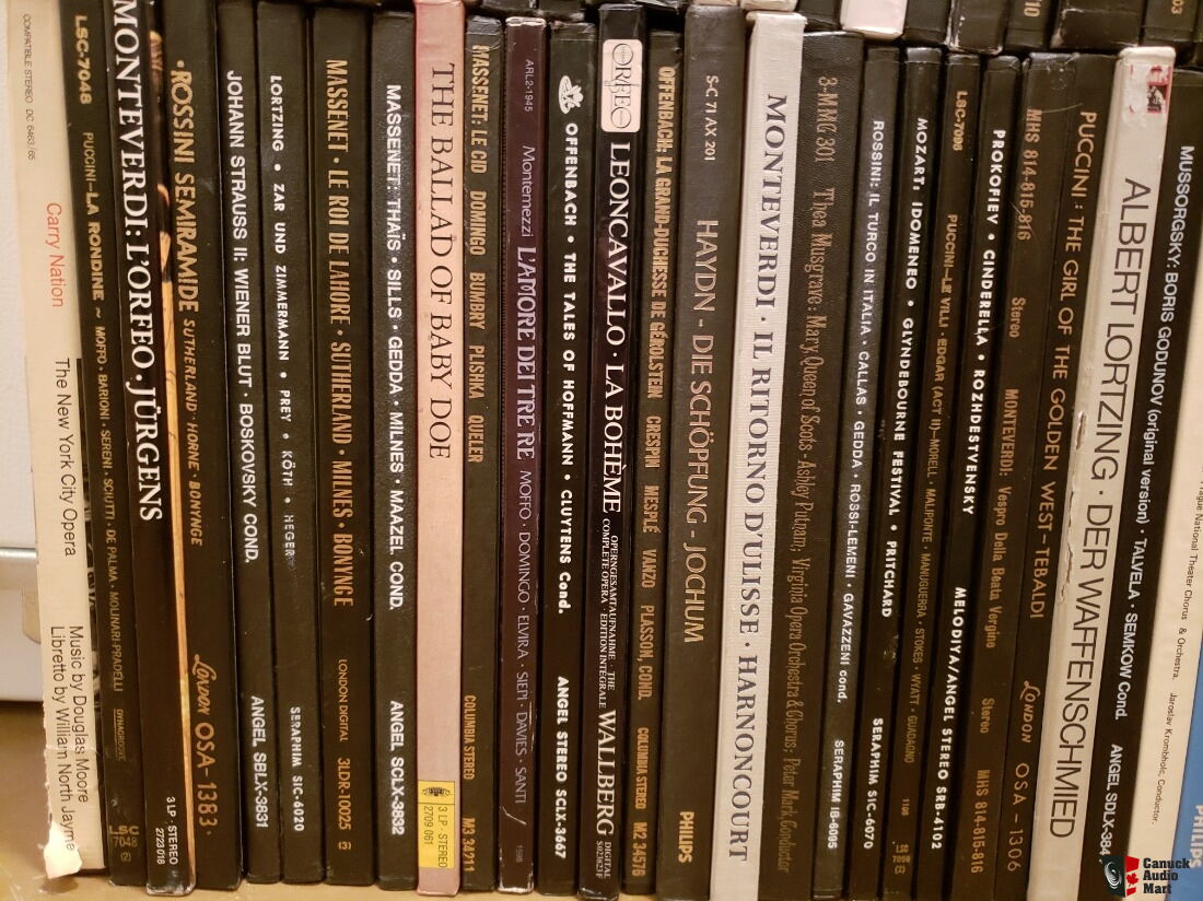 Opera Box Sets (Over 150, see pictures!) Photo #1987976 - Canuck Audio Mart