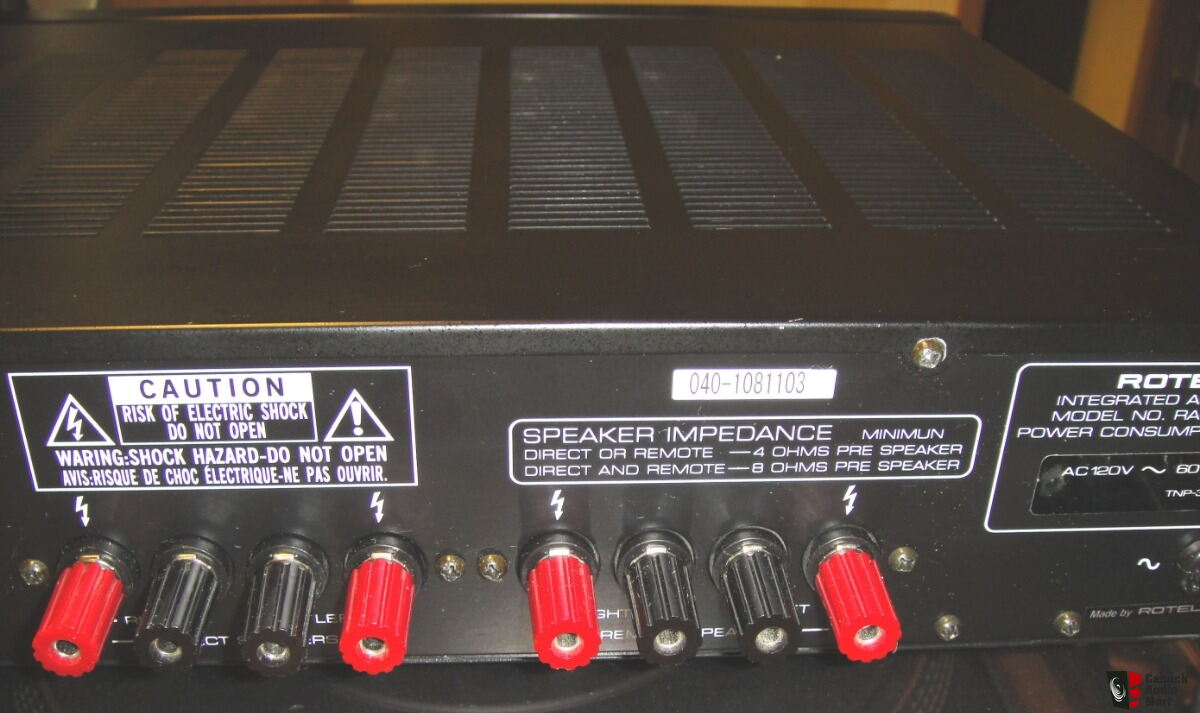 Rotel RA-971MKII integrated amplifier/pre-amp Photo #1988198 - US Audio ...