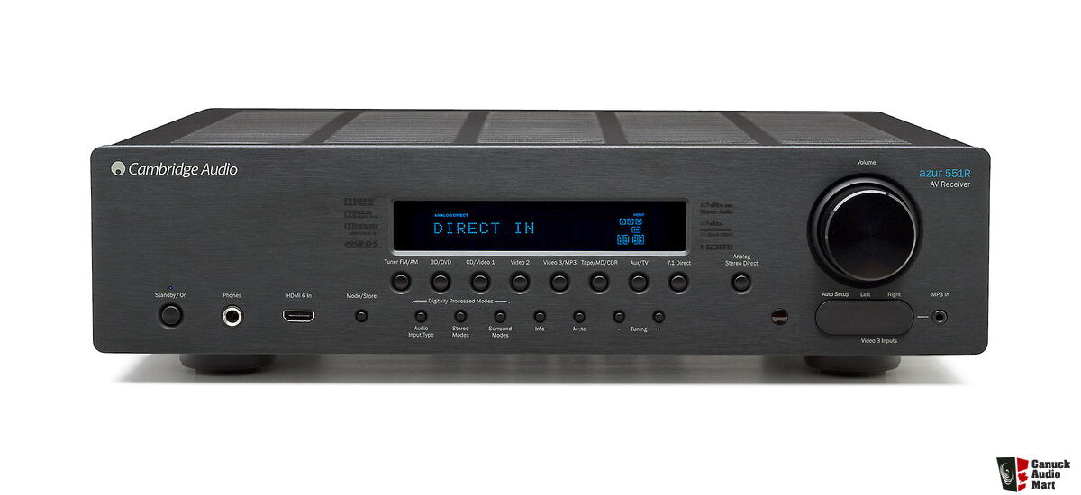 Cambridge AUDIO Azur 551R V1 7.1 AV Receiver: Refurbished; Full ...